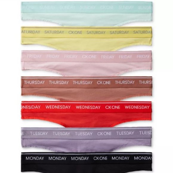 Calvin Klein | Intimates & Sleepwear | Nwt Calvin Klein Ck One Days Of ...